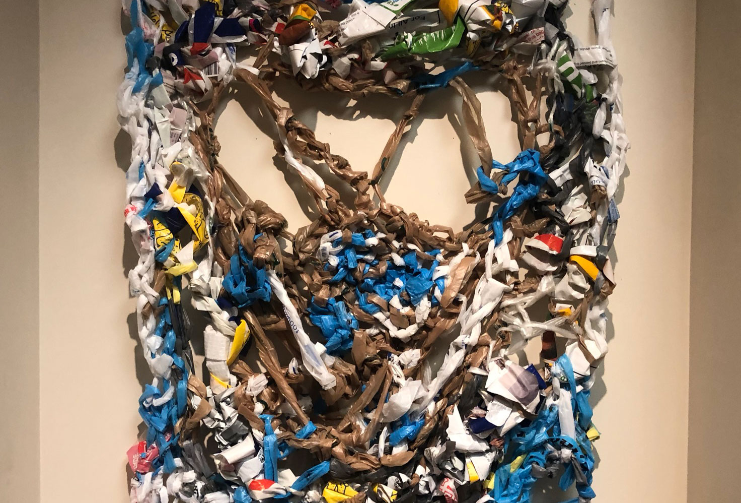 Thomas transforms plastic waste into art - Charleston City Paper
