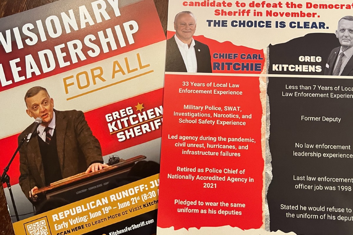 Sheriff’s runoff set for Tuesday as temps rise in more ways than one ...